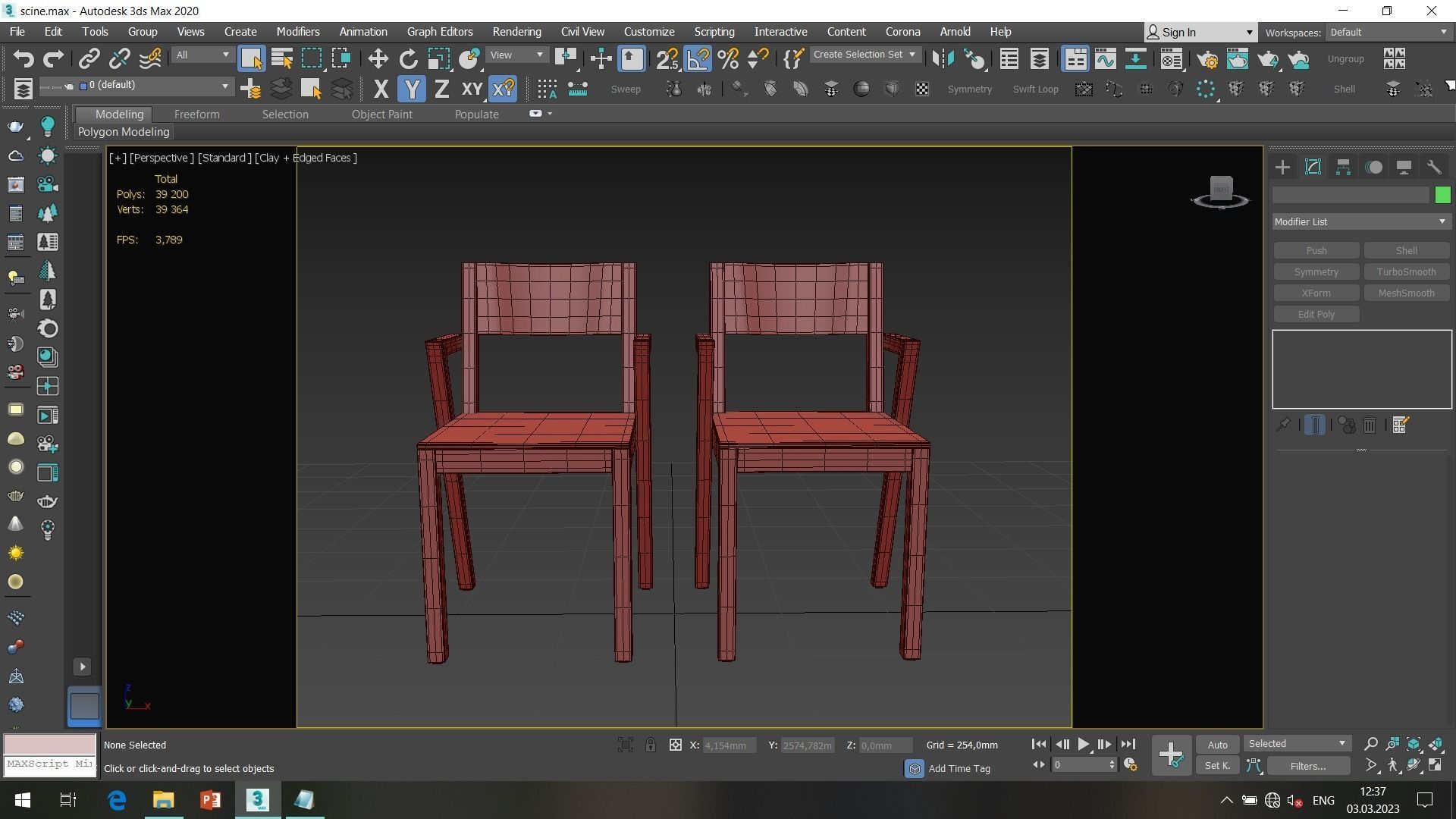 3D model Maryjane Chair VR / AR / low-poly | CGTrader