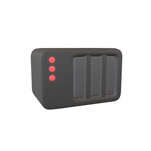3D model Nas Icon v1 004 VR / AR / low-poly | CGTrader