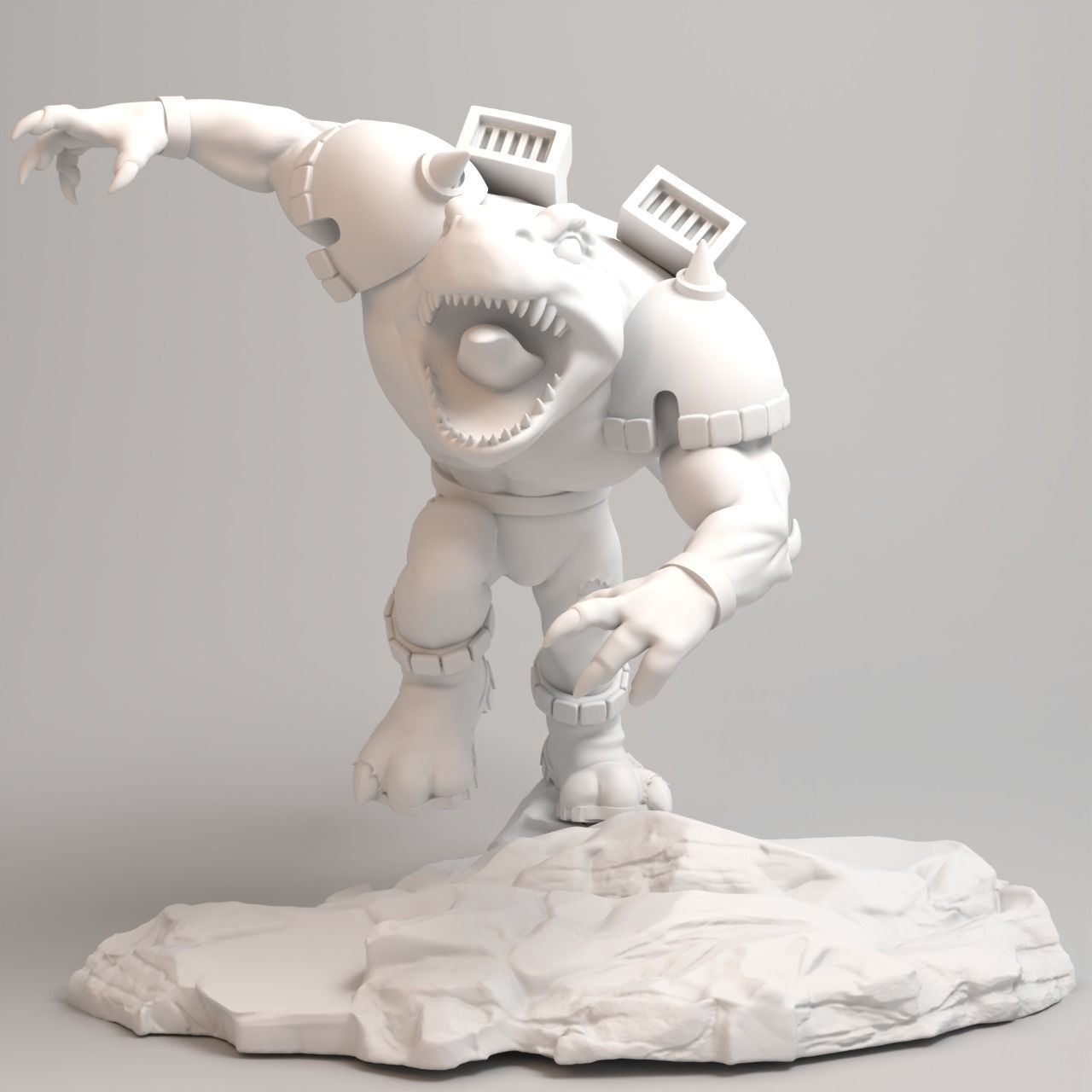 EXTREME DINOSAURS - T-Bone 3D model 3D printable | CGTrader