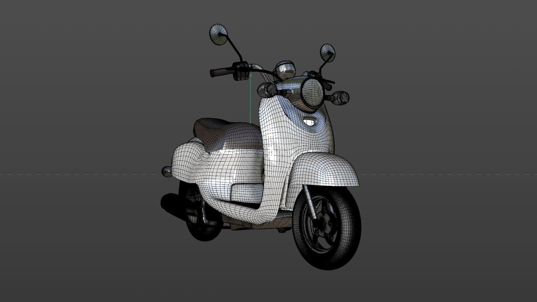 Scooter Modeling 3D model | CGTrader