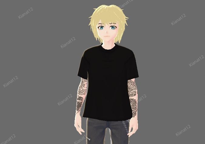 3D model 3d male vrchat avatar VR / AR / low-poly | CGTrader