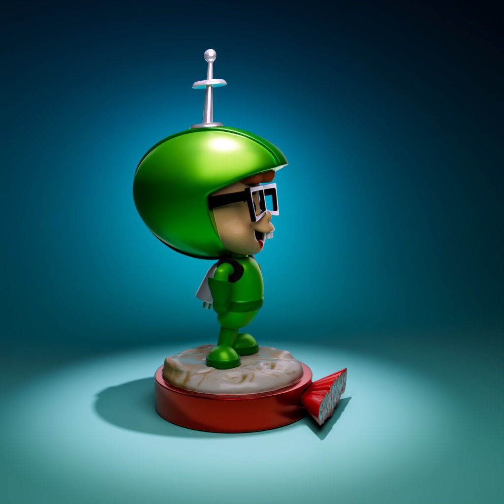 Countdown - Space Kidettes 3D model 3D printable | CGTrader