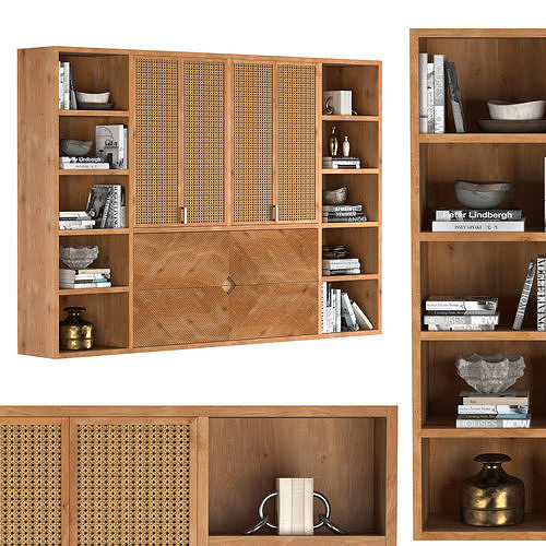 MEDIA CABINET 3D model | CGTrader