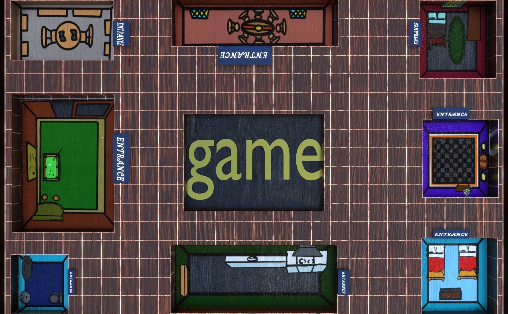 Murder Mystery Board Game free VR / AR / low-poly 3D model | CGTrader