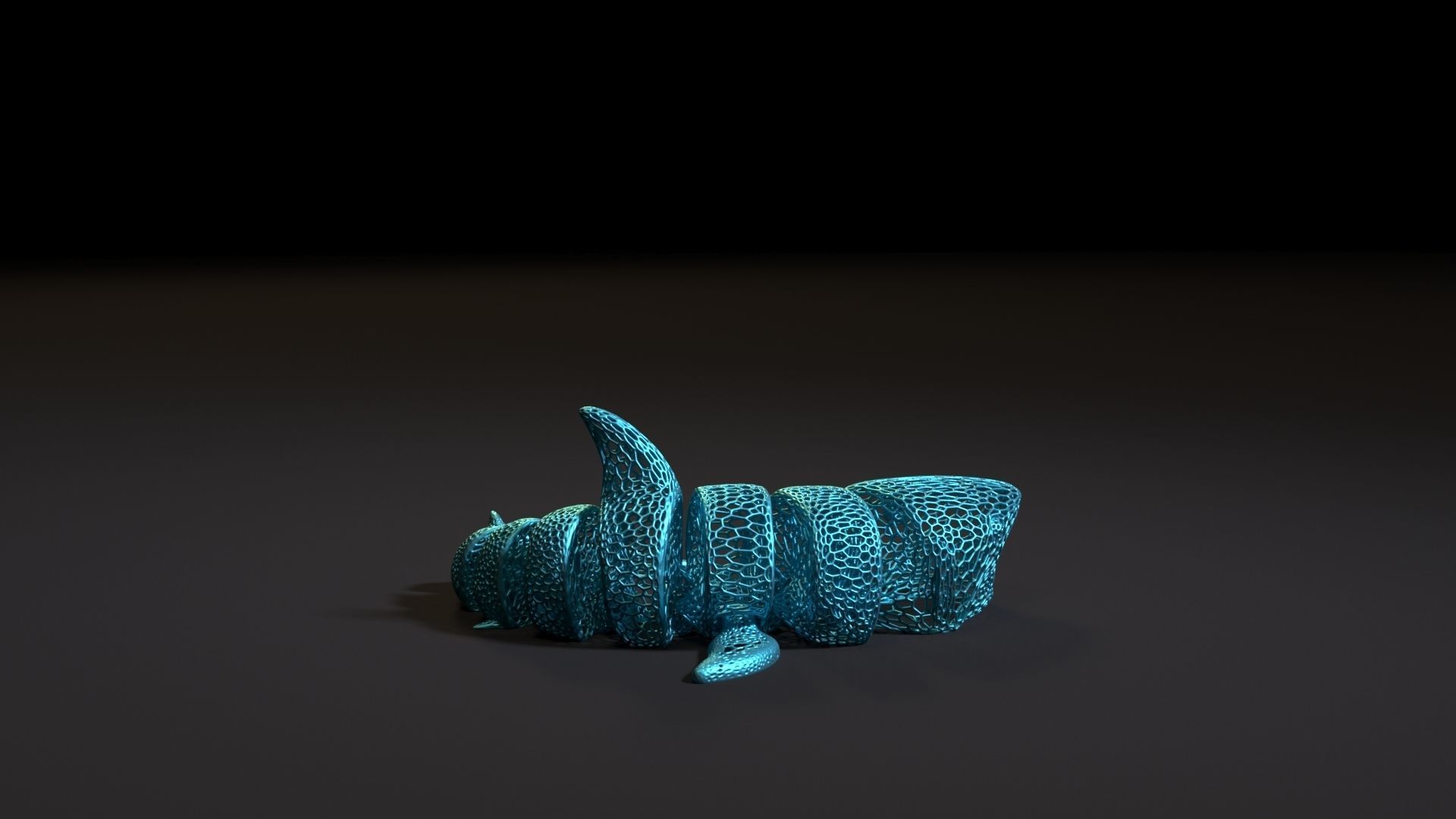 Articulated Shark 3D model 3D printable | CGTrader