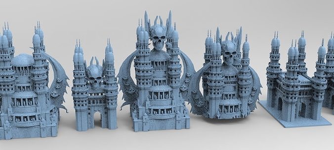 Evil Vizier Tower collection 2 3D model | CGTrader