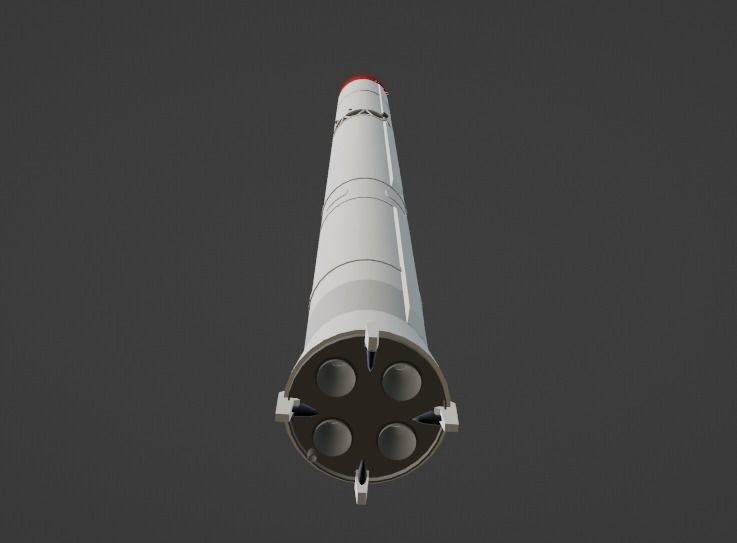 Soviet rocket free 3D model | CGTrader