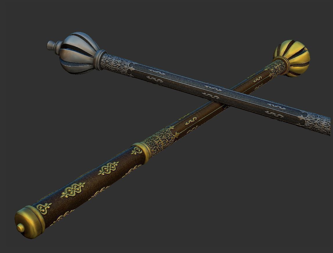 3D model Medieval mace VR / AR / low-poly | CGTrader