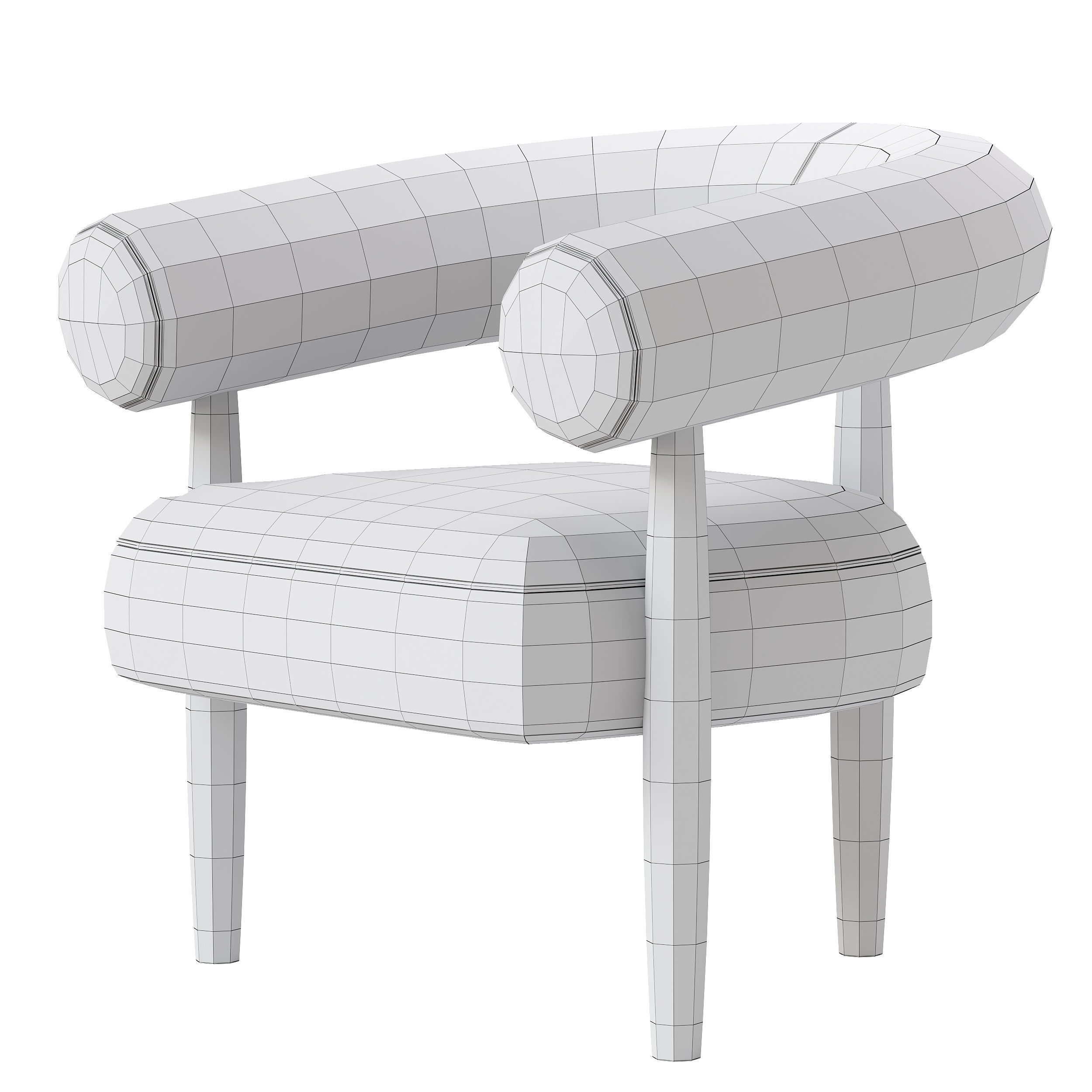 3D model Union Home Alon Armchair VR / AR / low-poly | CGTrader