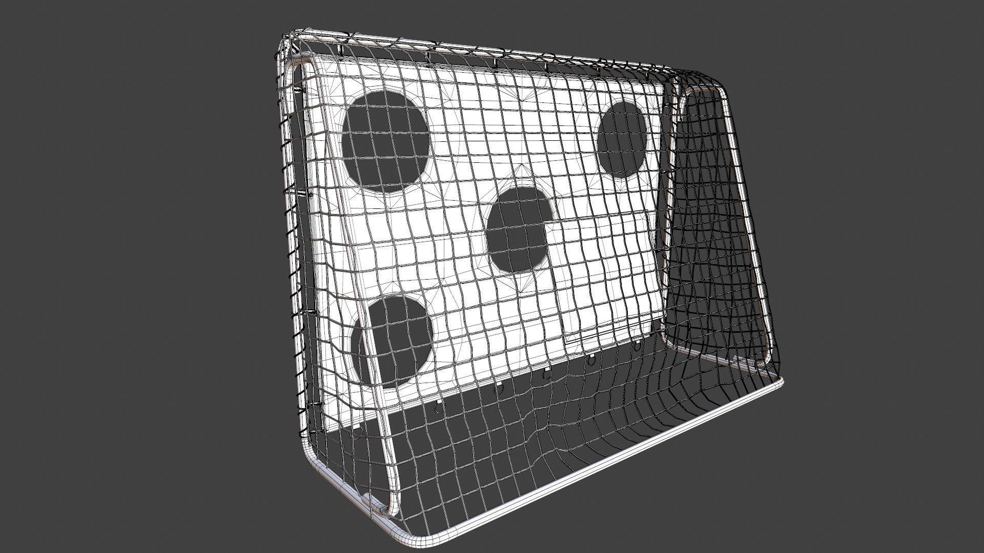 Foot Ball Training Net 3D model | CGTrader