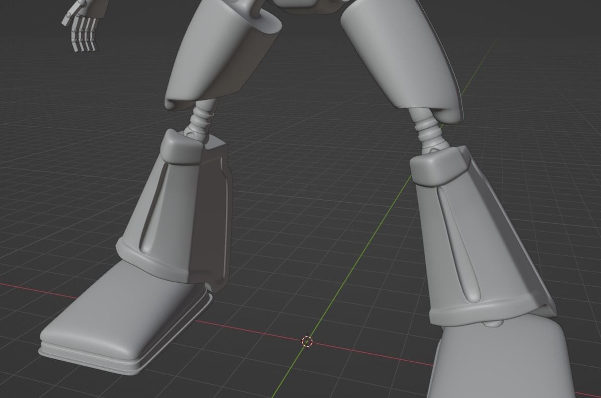 Simple Robot Model free 3D model | CGTrader