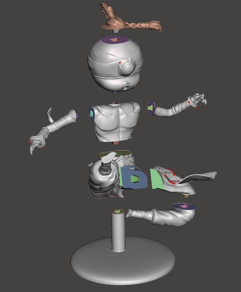 Chibi Lee Sin 3D model 3D printable | CGTrader