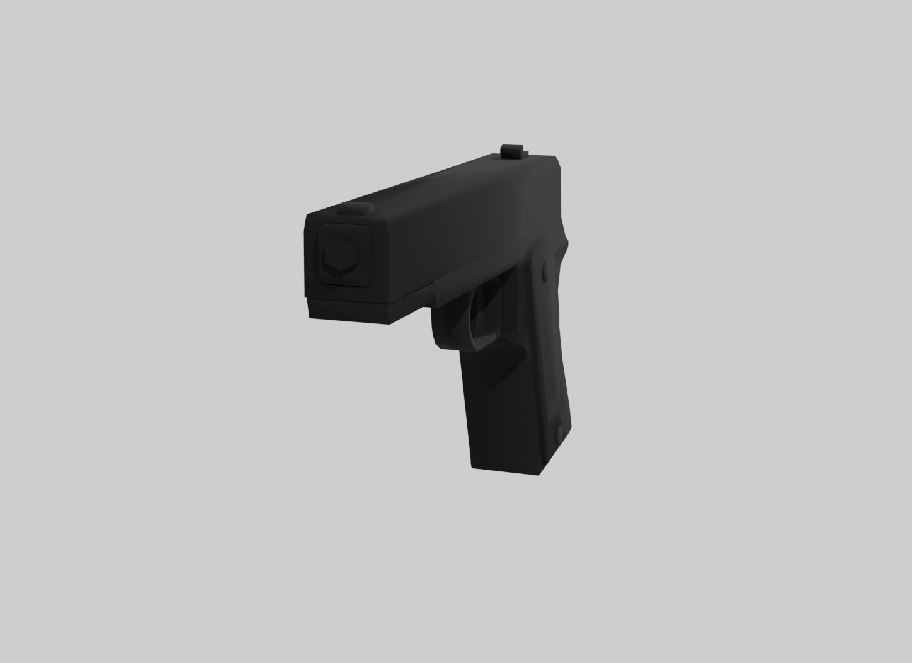 Printable Mini Toy Gun 3D model 3D printable | CGTrader