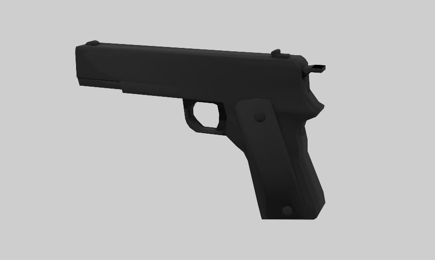 Printable Mini Toy Gun 3D model 3D printable | CGTrader