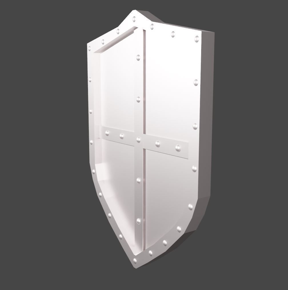 Shield Miniature 3D model 3D printable | CGTrader
