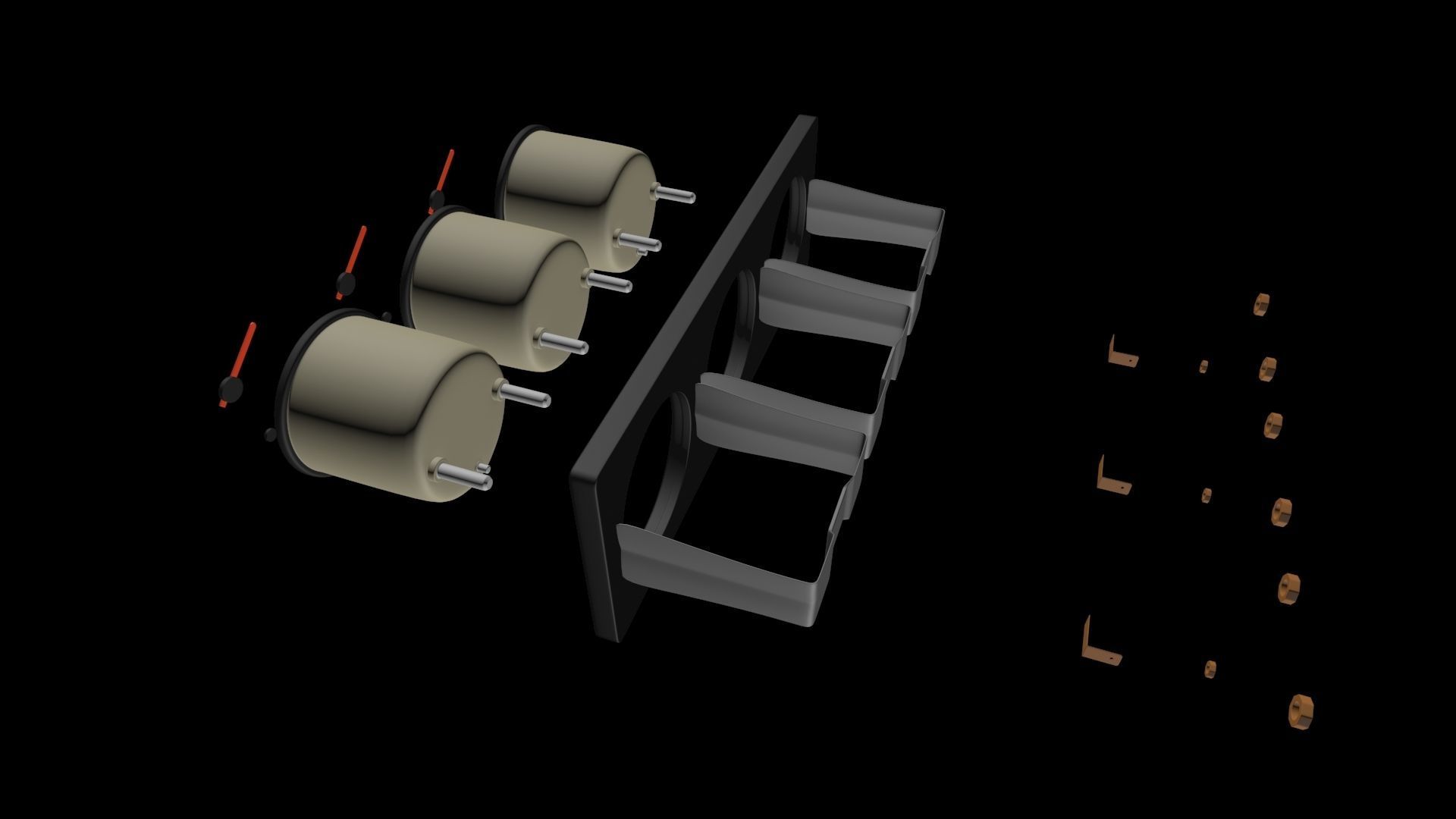 VDO Gauges 3D model | CGTrader