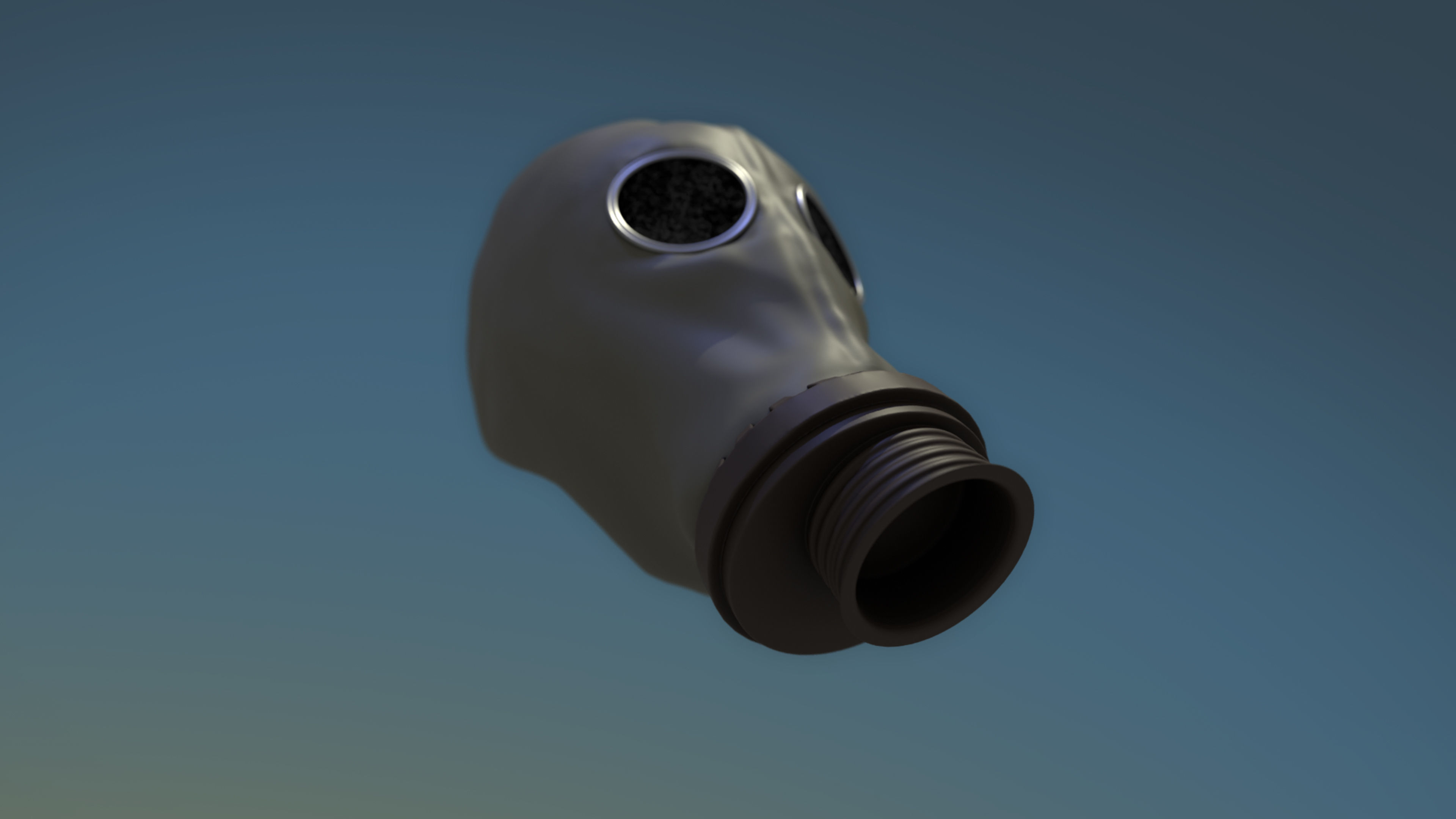 GP-5 Gas Soviet Mask 3D model | CGTrader