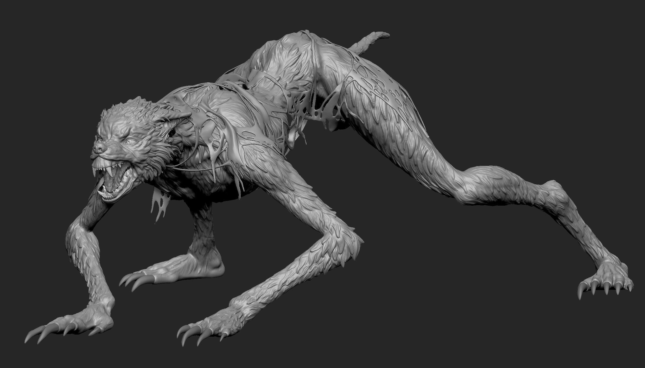 Werewolf 3D model | CGTrader