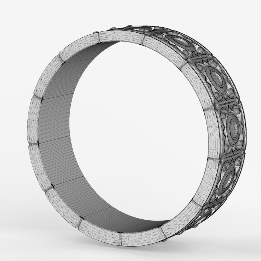 A ring in the style of Ciri from The Witcher-3 3D model 3D printable ...