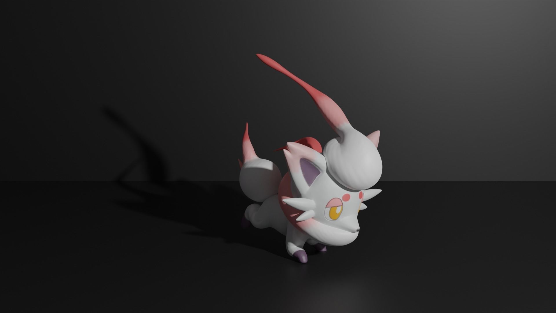 Hisuian Zorua and Zoroark 3D print model 3D model 3D printable | CGTrader