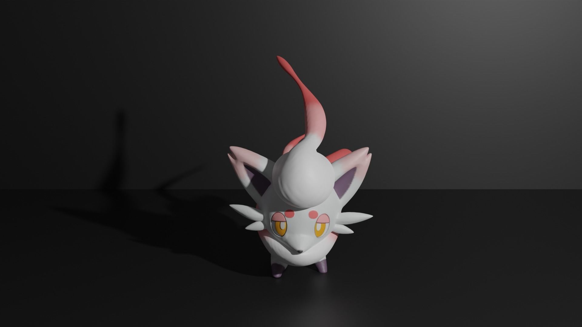 Hisuian Zorua and Zoroark 3D print model 3D model 3D printable | CGTrader