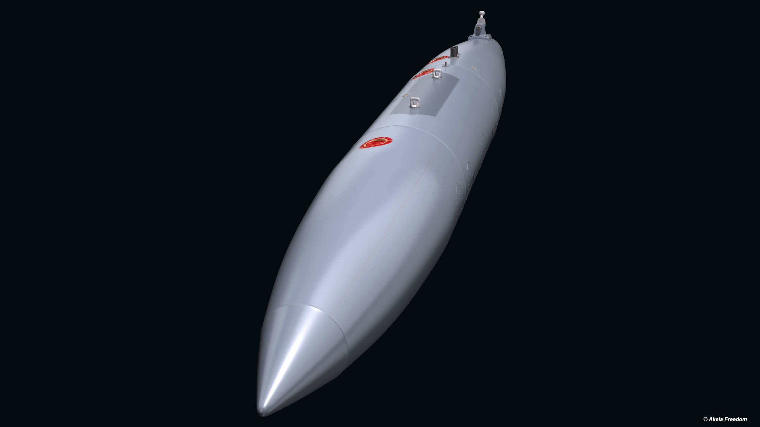 Fuel Tank for F-22 Raptor 3D model | CGTrader