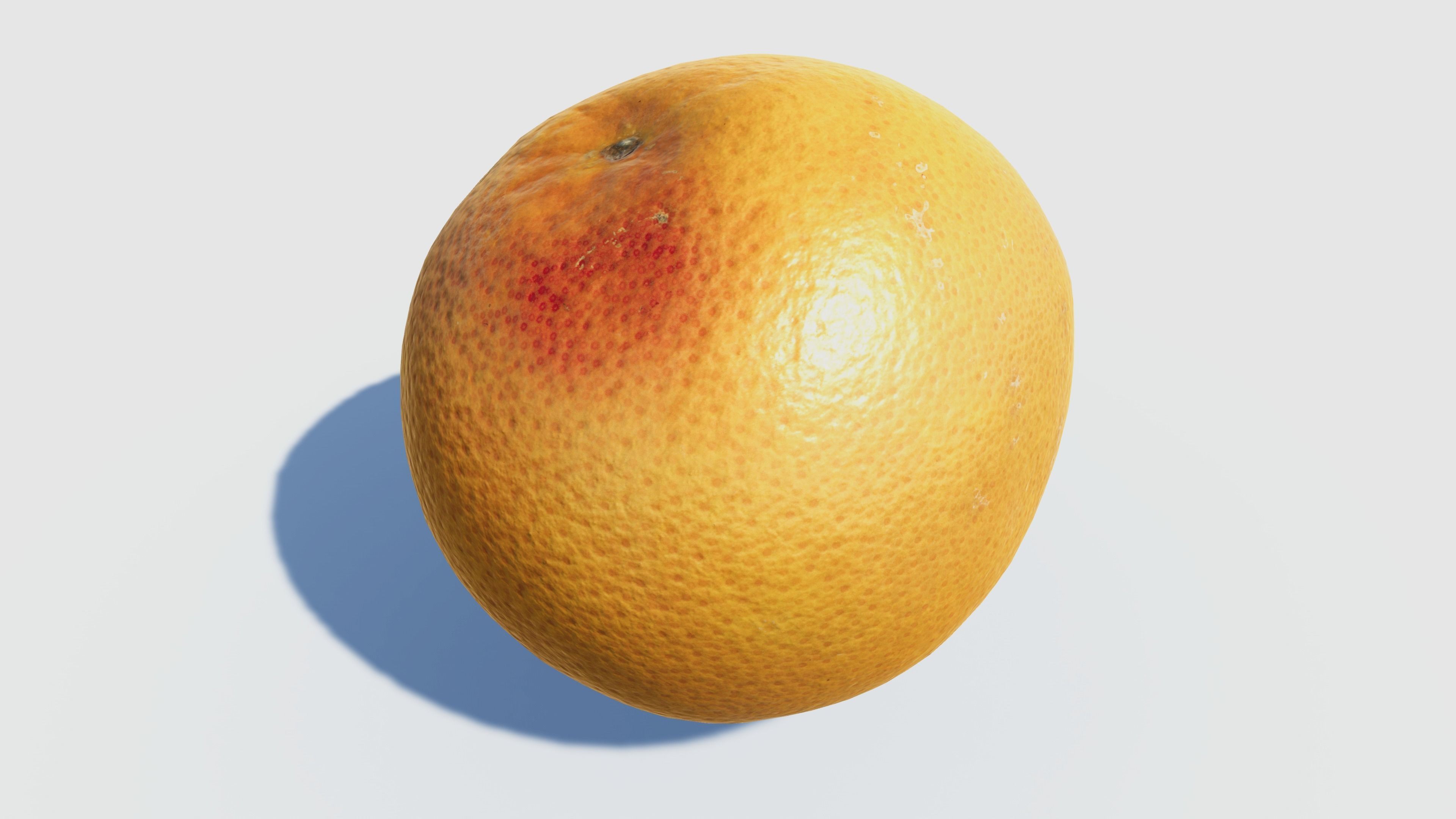 3D model Grapefruit photogrammetry scan VR / AR / low-poly | CGTrader