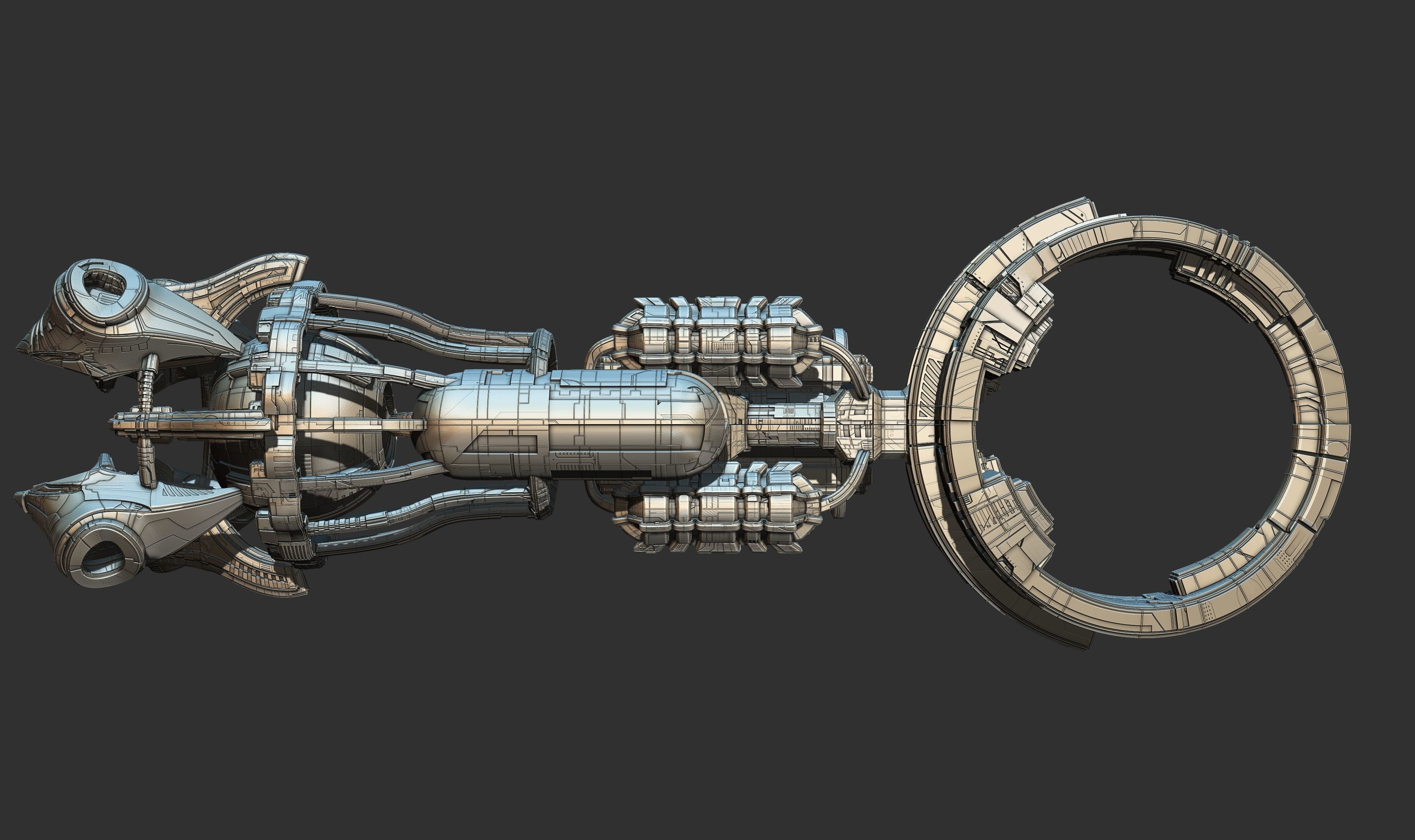 space equipment node 00197 3D model | CGTrader