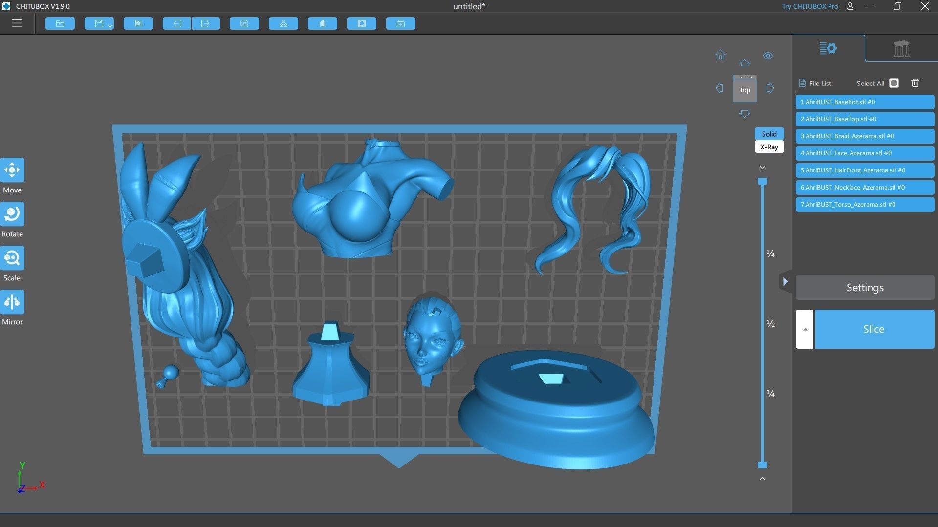 AHRI BUNNY BUST STL READY FOR 3D PRINTING 3D model 3D printable | CGTrader