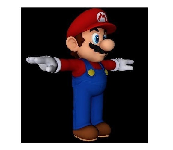 mario wii 3D model | CGTrader