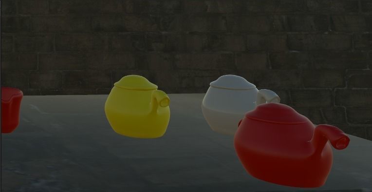 Ceramics in different colors for Unity format 15 pieces 3D model | CGTrader