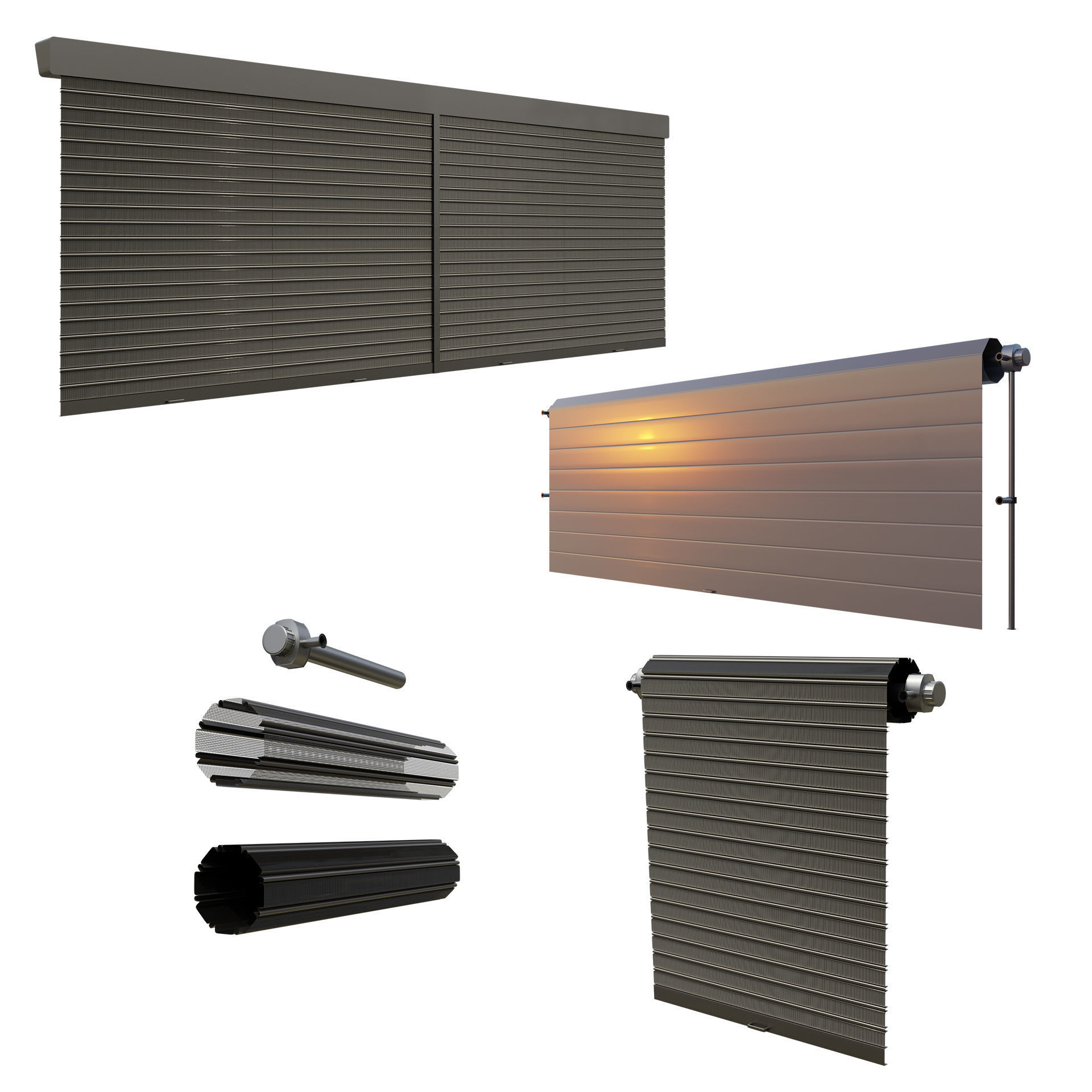 Roll UP Door Gate Pack 3D Model Collection | CGTrader