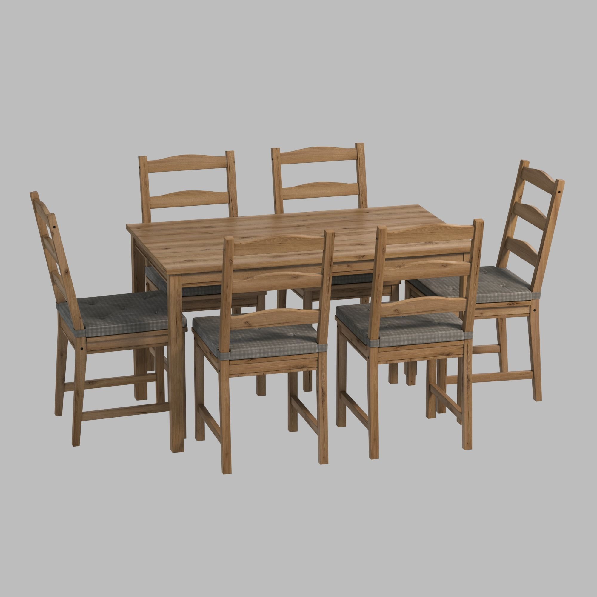 Ikea dining set 3D model | CGTrader