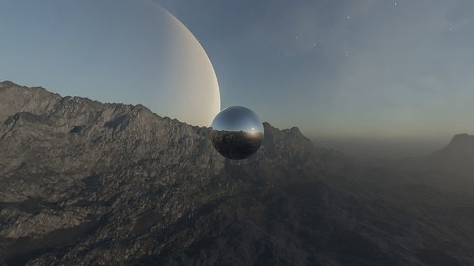 Alien Planet HDRI Free free VR / AR / low-poly 3D model | CGTrader