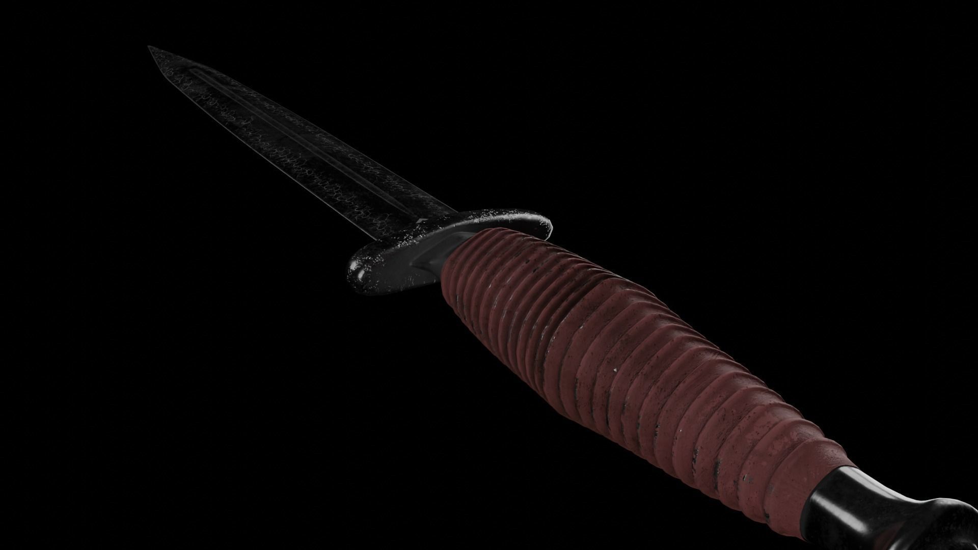 Knife free 3D model | CGTrader