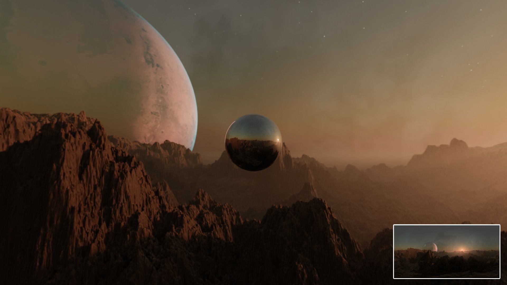 Sci-fi Space HDRI 3D Model Collection | CGTrader