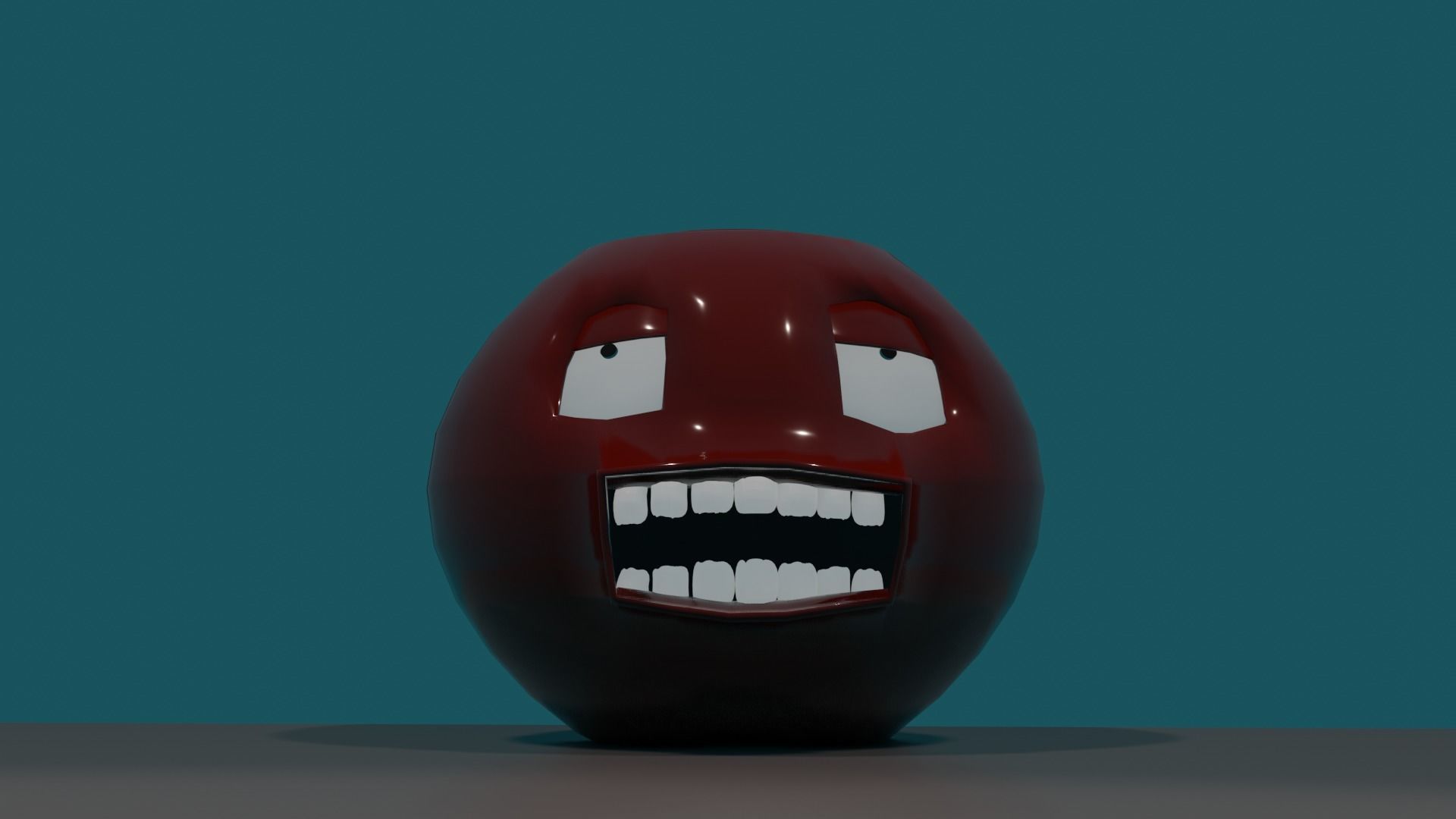 3D model Tom the Cherry fantasy character rigged pbr Low-poly VR / AR ...