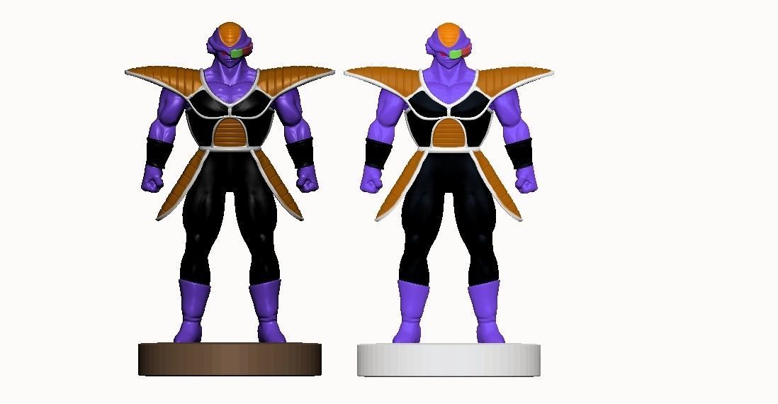 BURTER - GINYU FORCE - DRAGONBALL - 3D PRINT 3D model 3D printable ...
