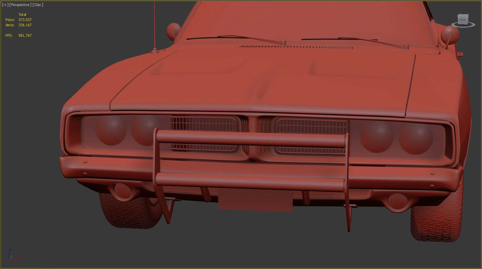 1969 Dodge Charger General Lee 3D model | CGTrader