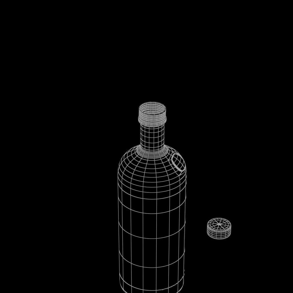 3D model Absolut Vodka 3D Model VR / AR / low-poly | CGTrader
