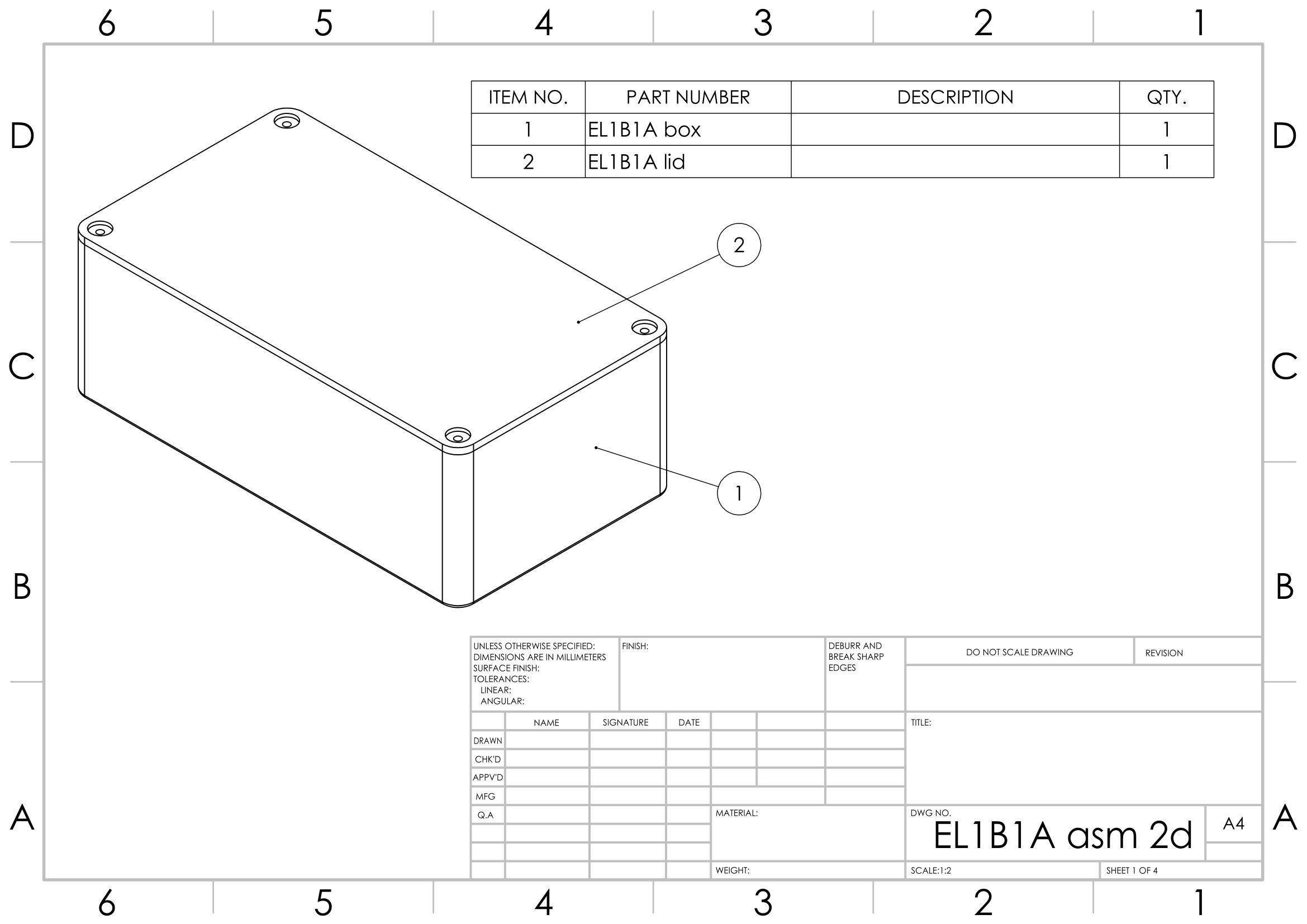 Project Boxes for Electronics General Use PCB Enclosures 3D model 3D ...