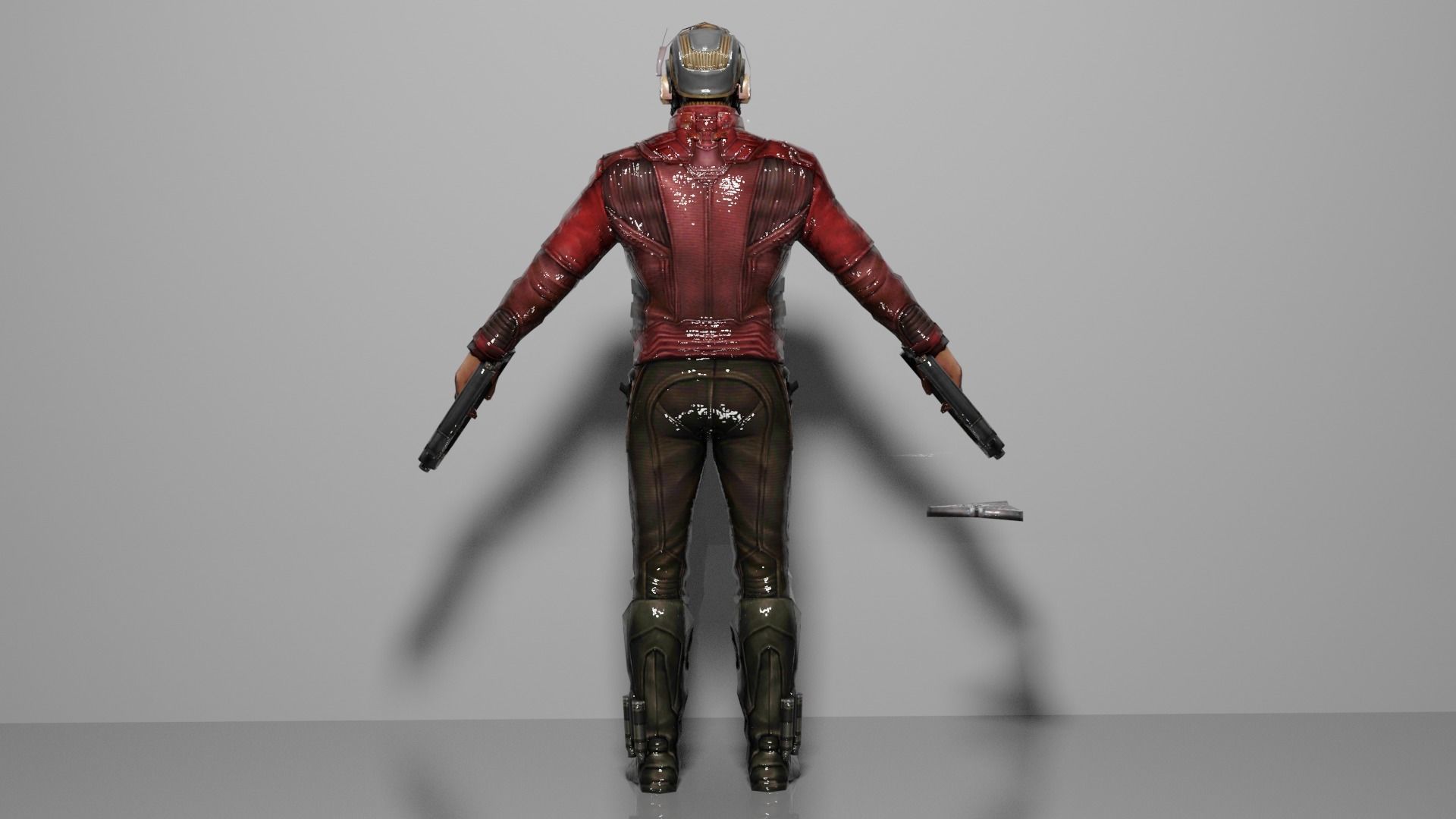 3D model Star Lord VR / AR / low-poly | CGTrader