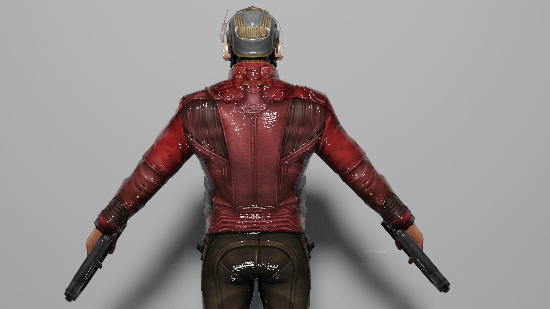 3D model Star Lord VR / AR / low-poly | CGTrader
