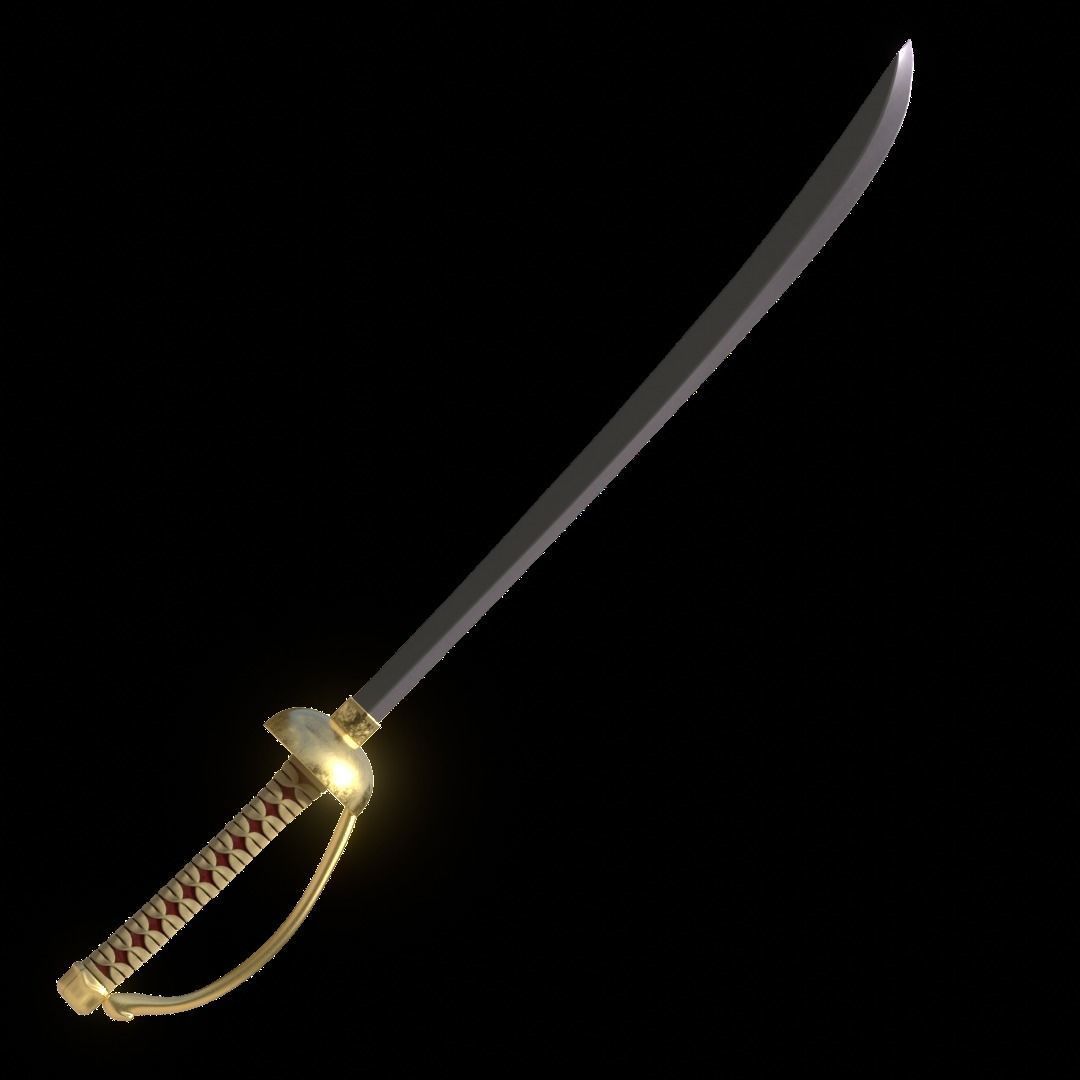 Ace Cutlass D Roger 3D model 3D printable | CGTrader