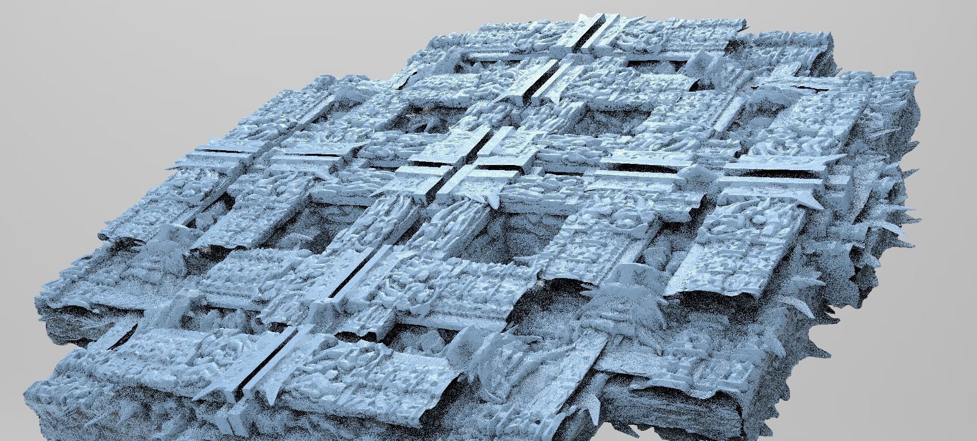 Babylonian Ancient Stone Floor 1 3D model | CGTrader