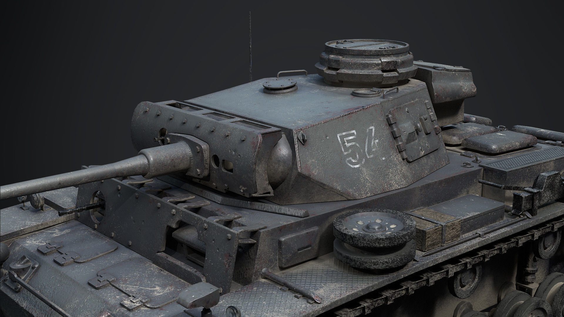 WW2 German Tank 3D Printed Collectible 3D model 3D printable | CGTrader