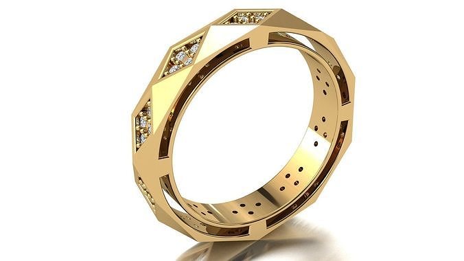 Polygon Ring 3d Model 3d Printable Cgtrader