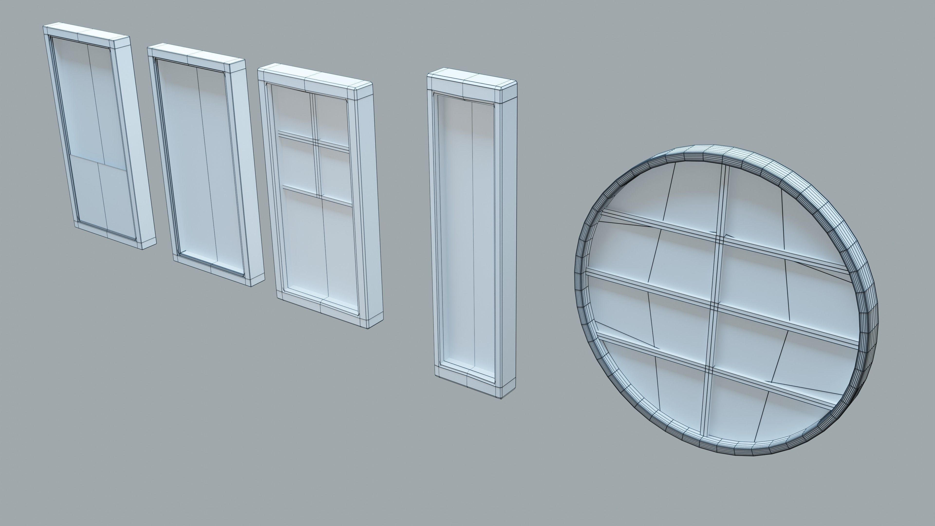 windows 3d model pack 3D model | CGTrader