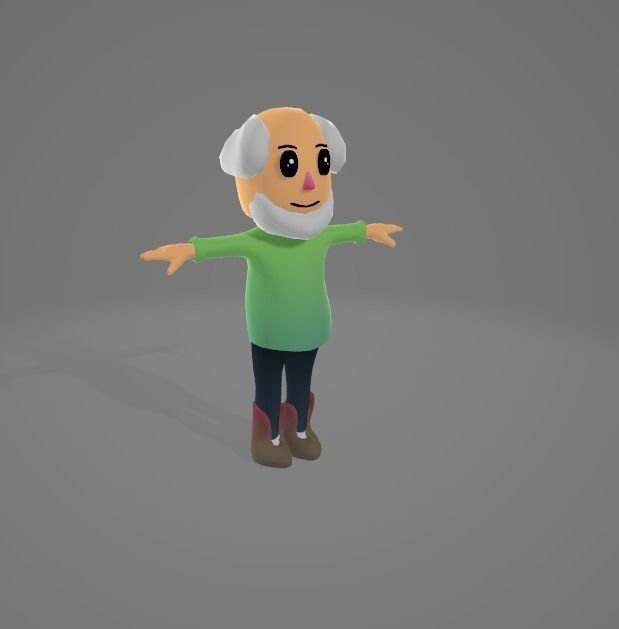 3D model 8 Game Ready Low poly Cute Character VR / AR / low-poly | CGTrader
