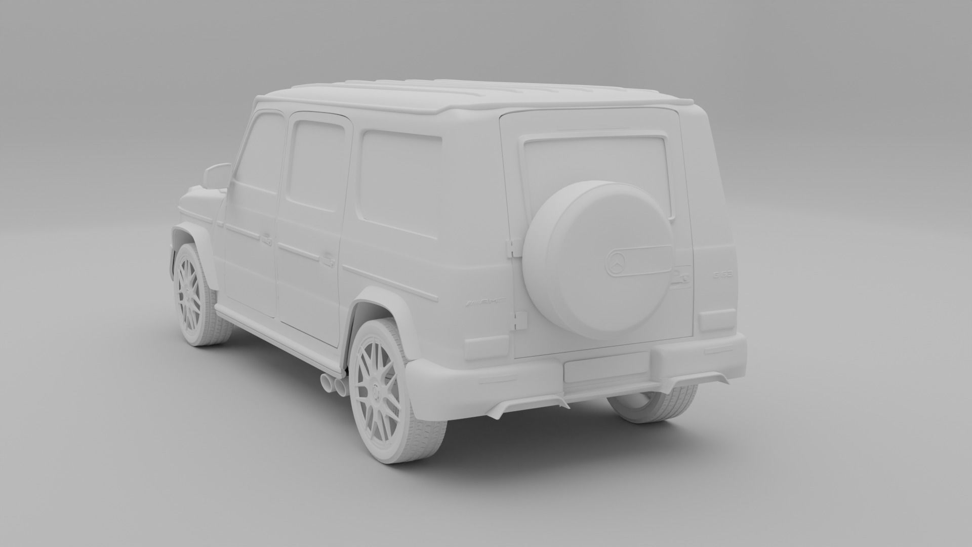 Mercedes AMG gclass G63 game ready 3D model | CGTrader